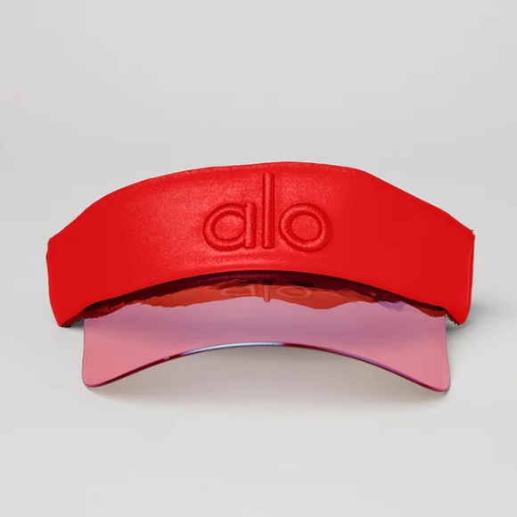 ALO Yoga | Accessories | Alo Yoga Airlift Solar Visor Red One Size ...